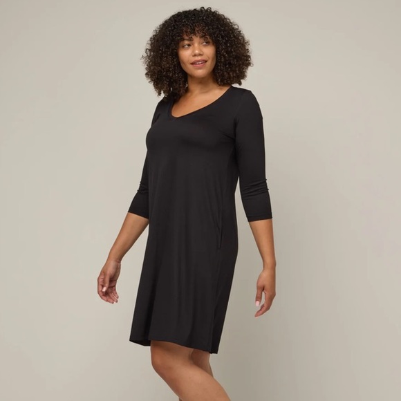 wool& | Dresses | Wool S Willow Swing Merino Wool Dress In Black | Poshmark